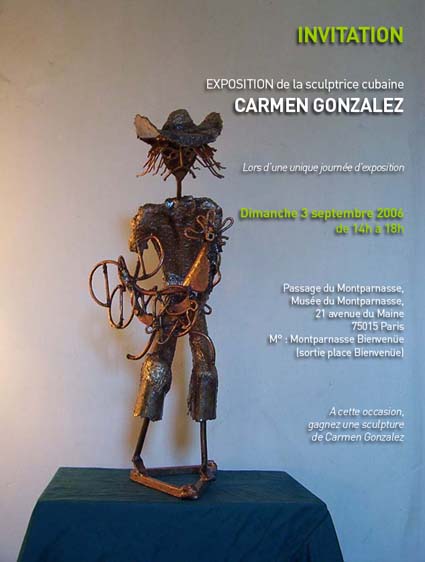 Exposition - Carmen Gonzalez - GuiM.fr